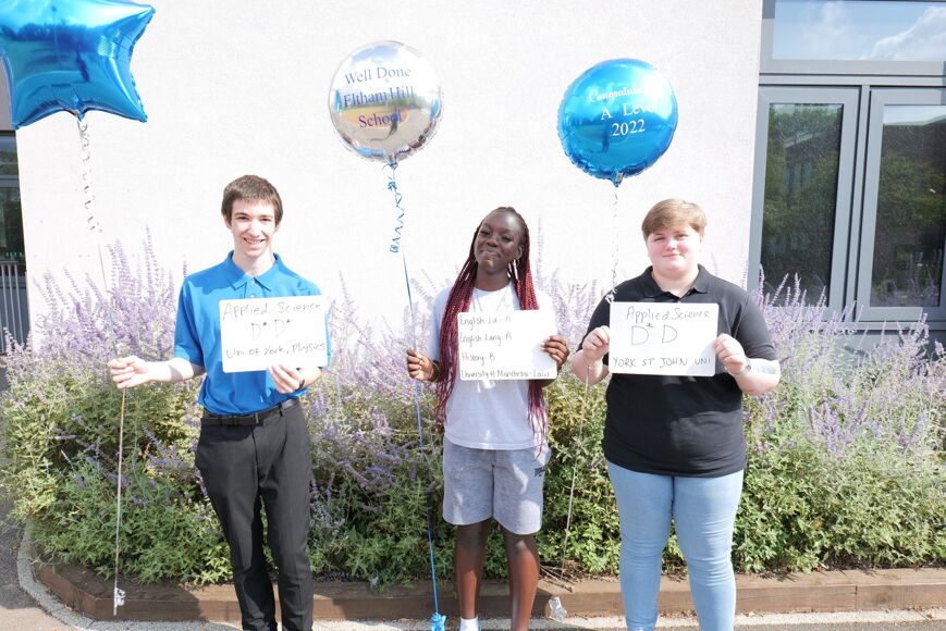 Sixth Form Results Day 2022 - Eltham Hill Highlights - Eltham Hill School